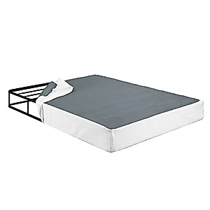 Lexicon Linden Mattress Foundation, Queen, White