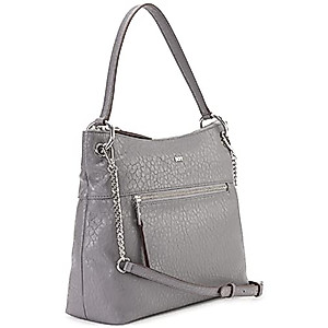 DKNY Gregorio Hobo, Light Charcoal