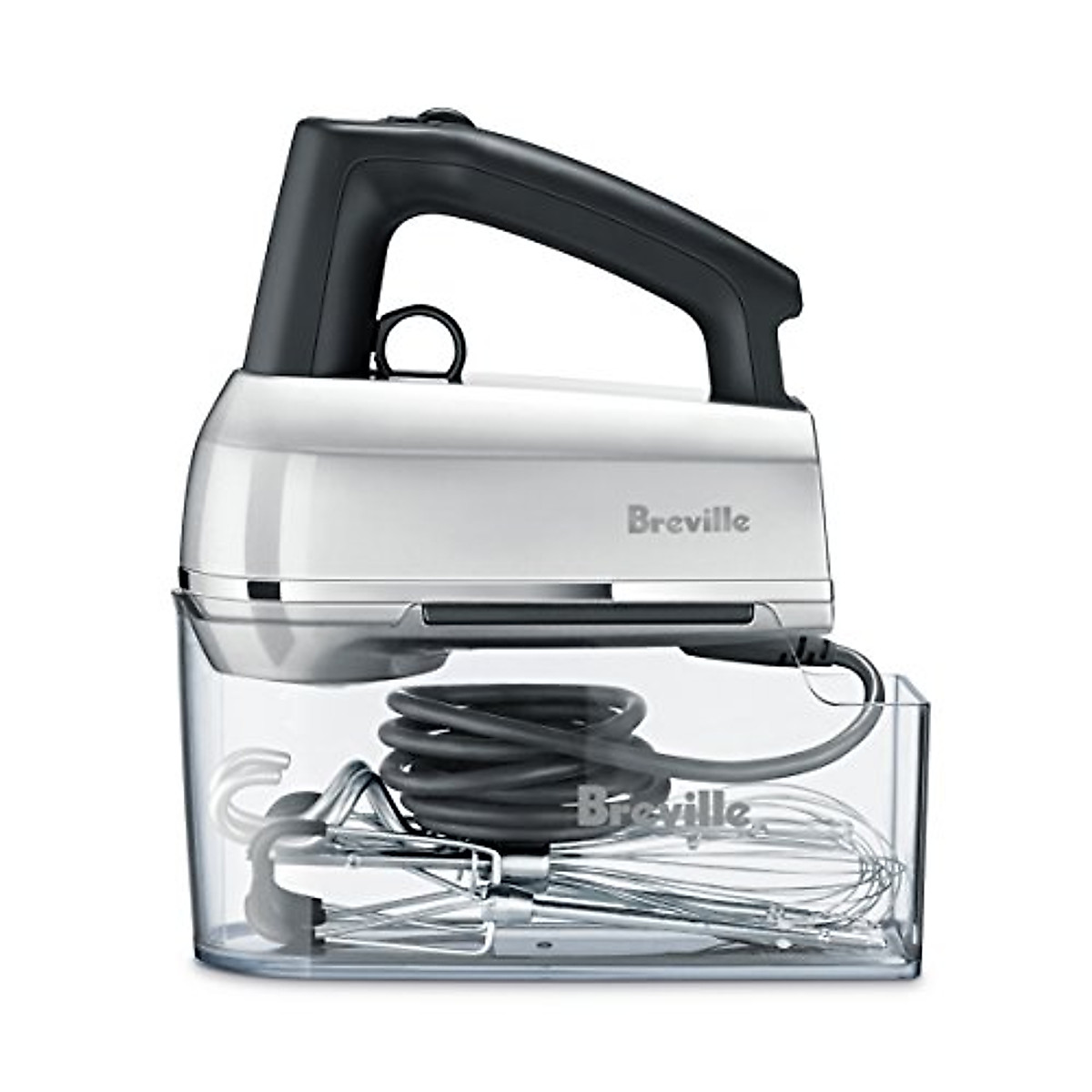 Breville Handy Mix Scraper Hand Mixer, Silver, BHM800SIL