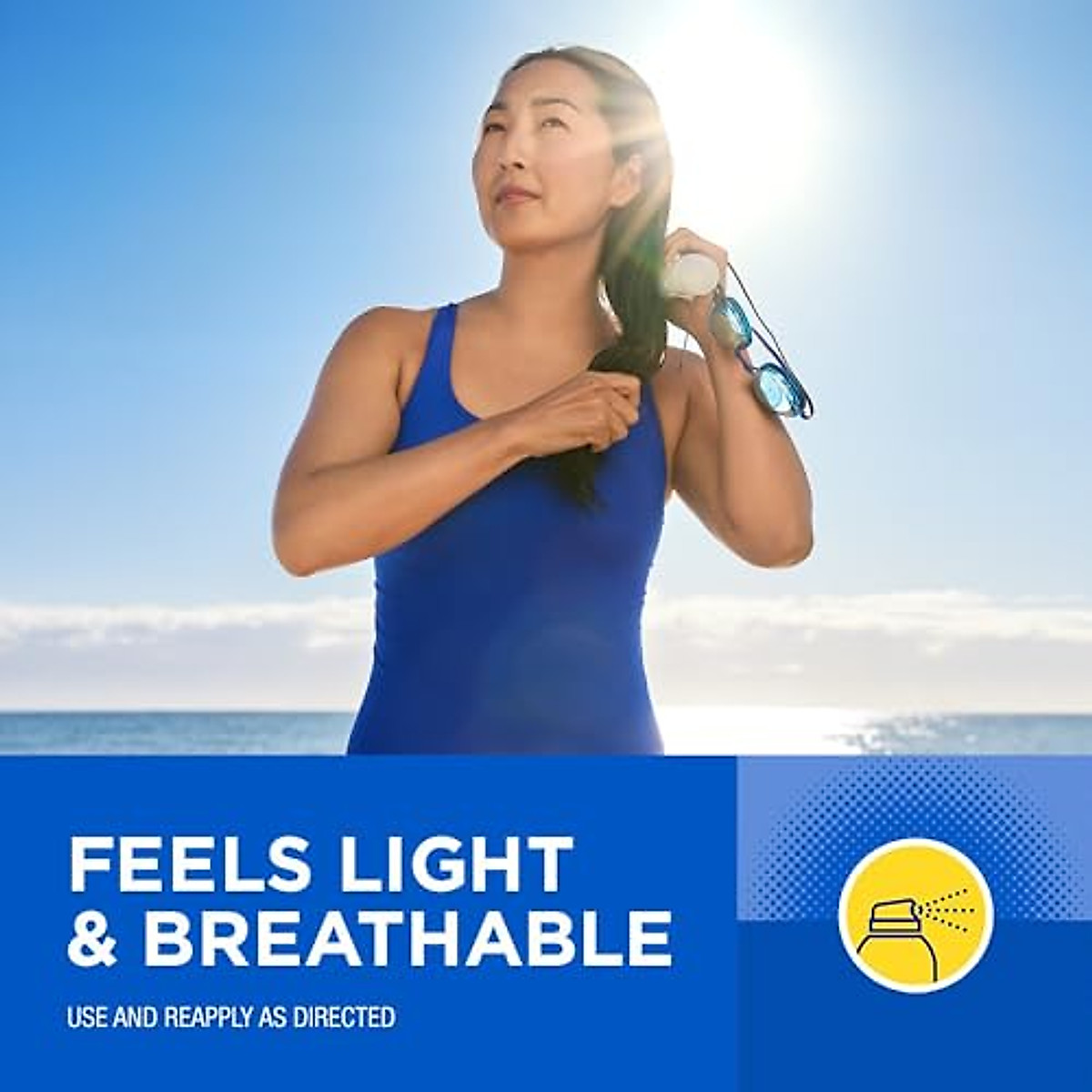 Coppertone Sport Sunscreen Spray SPF 30, Water Resistant Spray Sunscreen, Broad Spectrum SPF 30 Sunscreen, Bulk Sunscreen Pack, 5.5 Oz Bottle, Pack of 2