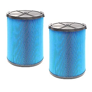 2Pack VF5000 Replacement Filter Compatible with Ridgid Shop Vac 5-20 Gallon Wet/Dry RV2400A RV2400HF RV2600B WD06700 WD0671 WD0970EX0 WD0970M0 WD1270 WD1450 WD1680