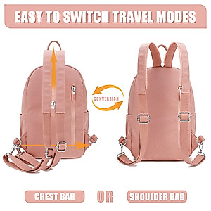 Vendra Moka Mini Waterproof Backpack Purse for Women and Men,Small Travel Daypack