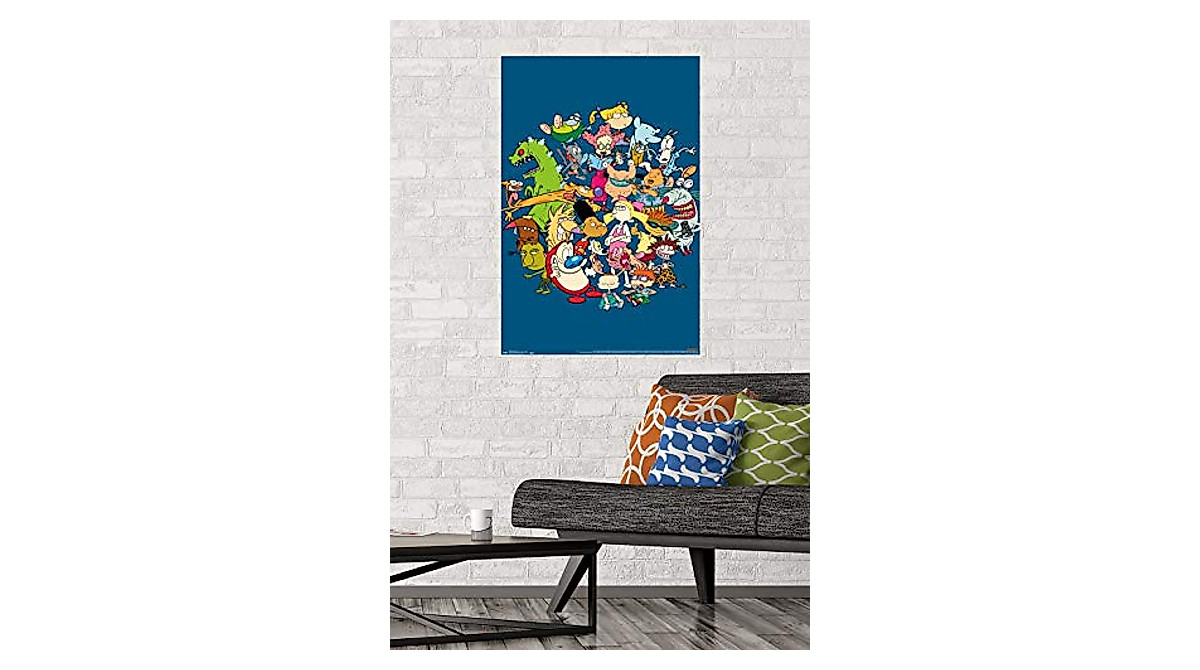 Nickelodeon Wall Poster - Vibrant 22.375 x 34 Inches, Officially Licensed