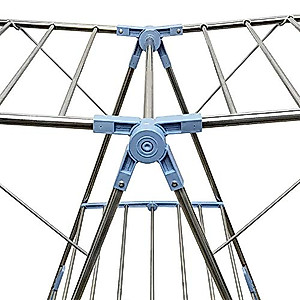 TimmyHouse Clothes Drying Rack Folding Collapsible Clotheslines Laundry Hangers