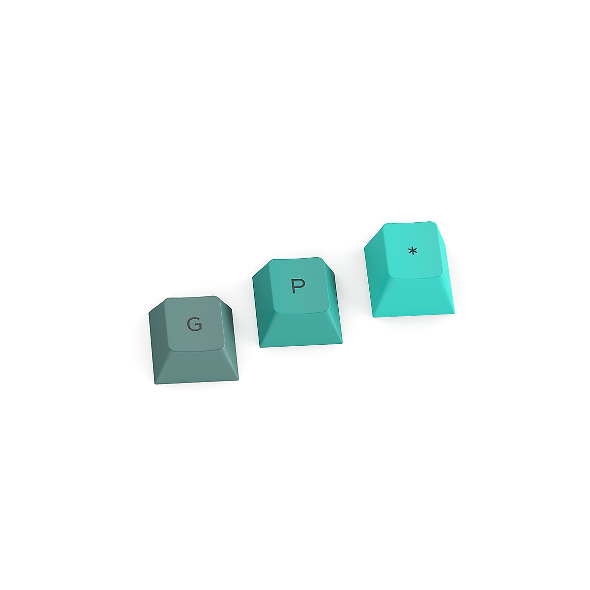Glorious GPBT Dye Sublimated Keycaps (Rain Forest) -Thick PBT Plastic 114 Keycap Set for 100% Full Size, 85% 80% TKL, 60% Compact, 75% Mechanical Keyboards