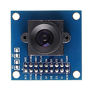 FAUUCHE JF-Xuan OV7670 Camera Module CMOS Acquisition Board Adjustable Focus 300,000 Pixel Circuit Boards