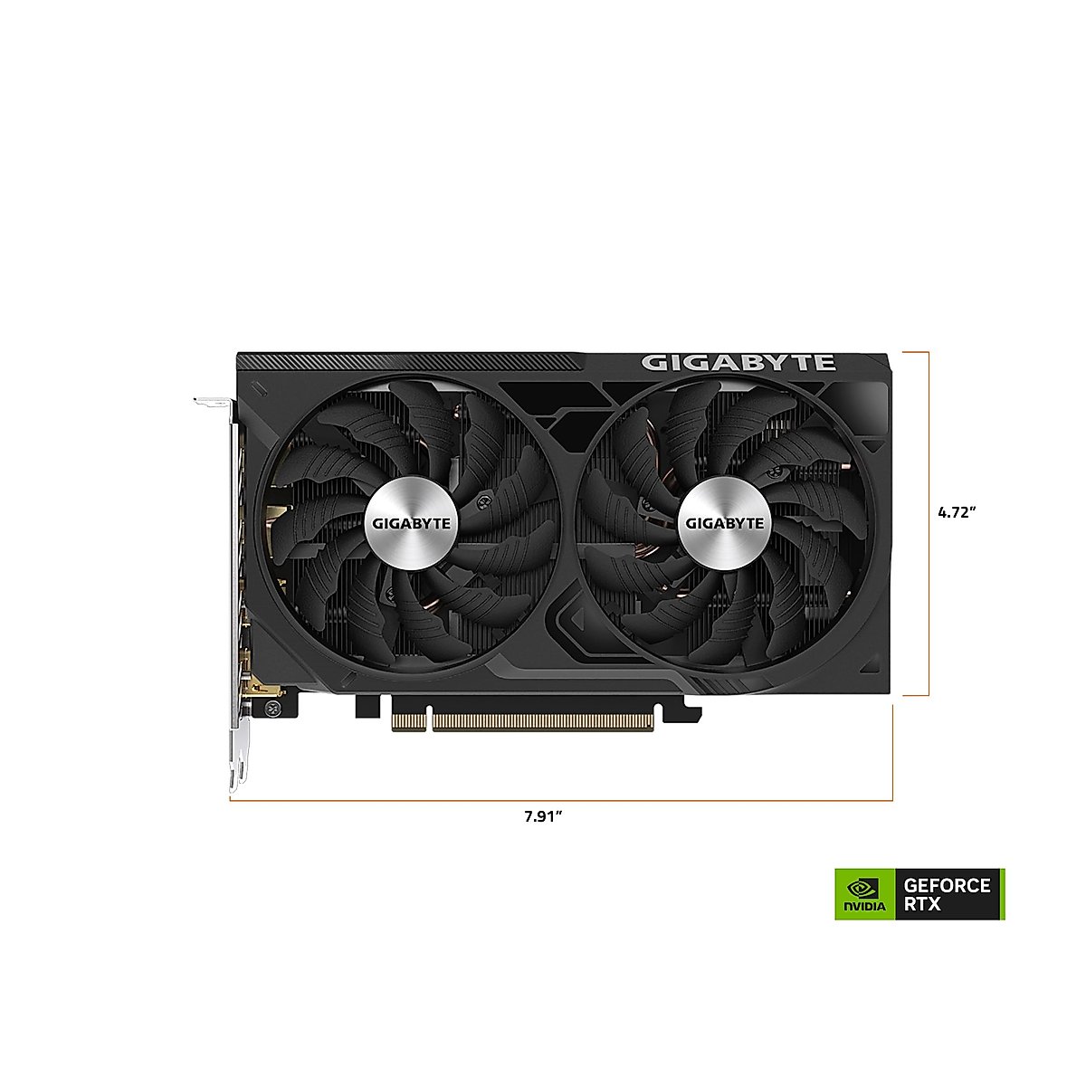 GIGABYTE GeForce RTX 4060 Ti WINDFORCE OC 8G Graphics Card, 2X WINDFORCE Fans, 8GB 128-bit GDDR6, GV-N406TWF2OC-8GD Video Card