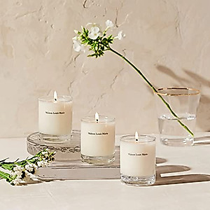 Maison Louis Marie - Le Bouquet Natural Soy Wax Candle Trio | Luxury Clean Beauty + Non-Toxic Fragrance (2.5 oz | 71 g)