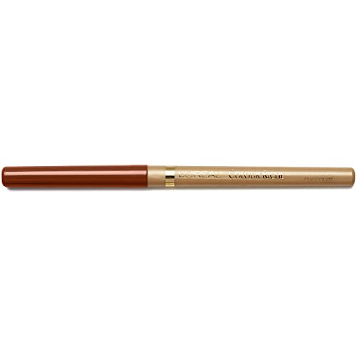 L'Oreal Paris Colour Riche Lip Liner with Omega 3 and Vitamin E, More Chocolate, 0.007 oz.