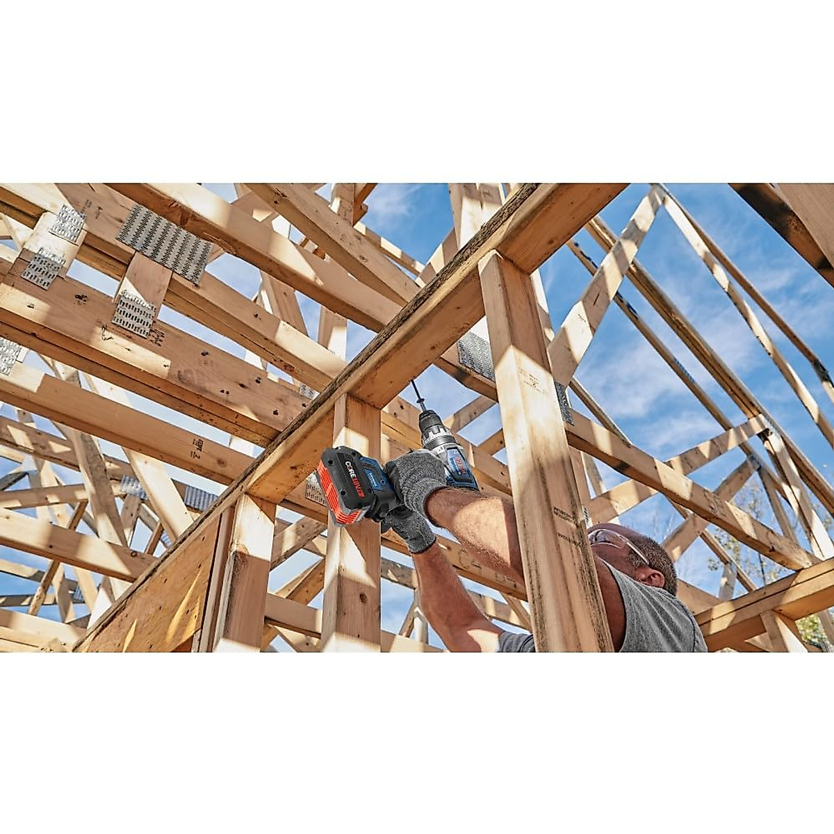 BOSCH GSR18V-1330CB14 PROFACTOR™ 18V Connected-Ready 1/2 In. Drill/Driver Kit with (1) CORE18V® 8 Ah High Power Battery