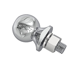 TCE ATRLY2019U Torin 2" Diameter Trailer Hitch Ball: 1.75 Ton (3,500 lb) Capacity