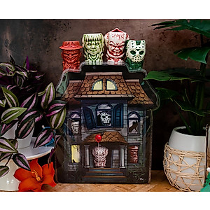 Geeki Tikis Horror Mini Muglets 4-Pack | Regan, Jason, Pennywise, Freddy
