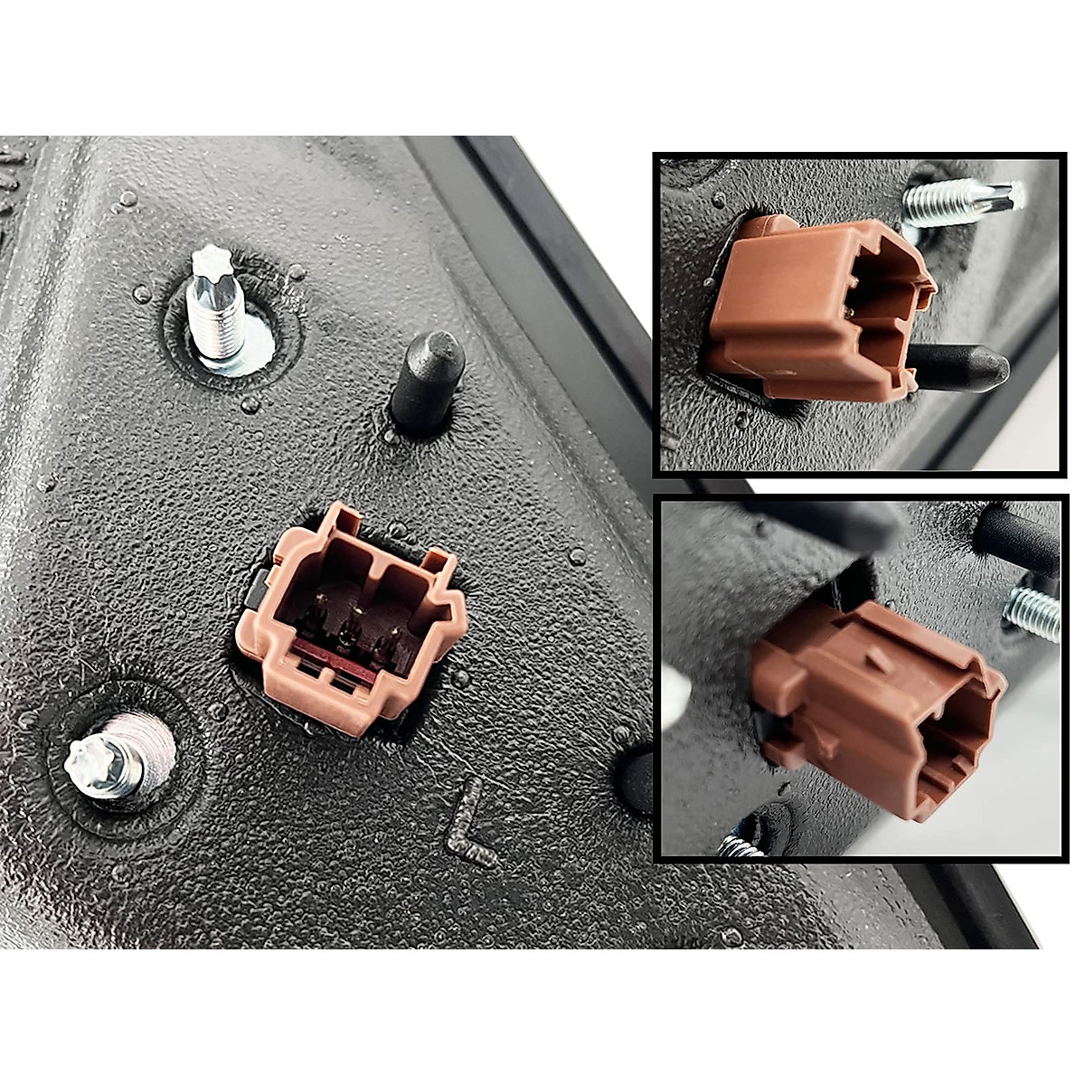 APA Replacement Door Mirror Power Non-Heated for 2005-2009 for MUSTANG Driver Left Side FO1320243 6R3Z17683AA