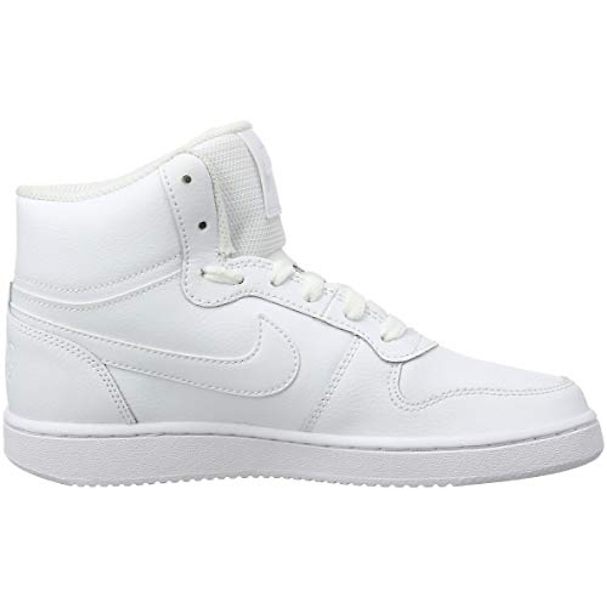 NIKE Women's Basketball Shoes, White White White 100, 8