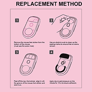 Hyekit - Fastest and Smoothest Mouse Feet/Skates for Logitech G Pro X Superlight Made with Corning Tempered Glass Super Fast Smooth and Durable Sole [Galaxy]