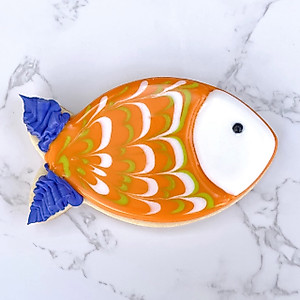 Jesus Fish Cookie Cutter, 4" Made in USA by Ann Clark