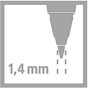 STABILO Ergonomic Mechanical Pencil EASYergo - Right-Handed - Ultramarine/Neon Orange