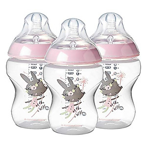 Tommee Tippee Closer to Nature Newborn Feeding Starter Set - Pink, Girl