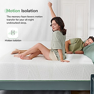 Novilla Full Size Mattress, 12 Inch Gel Memory Foam Mattress Full, Mattress in a Box for Back Pain Relief, Medium Firm Mattress with Edge Support & Motion Isolation, Ataraxia