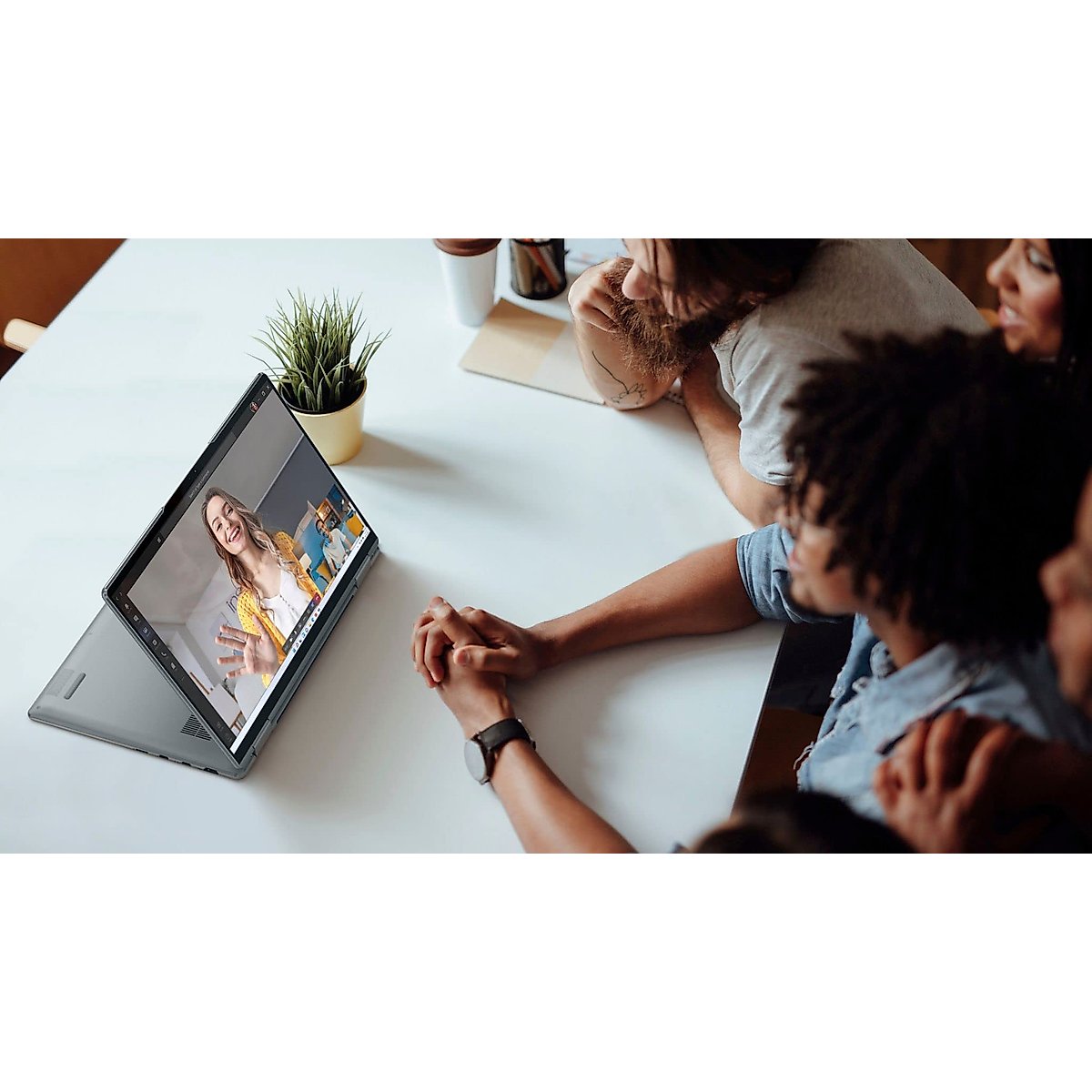Latest LENOVO Yoga 7i 2-in-1 Laptop | 14" 2.2K Touchscreen | Intel 10-Core i7-1255U | Iris Xe Graphics | 16GB LPDDR5 512GB SSD | WI-FI 6E | Thunderbolt 4 | HDMI | Backlit KB | FPR | Windows 11 Home