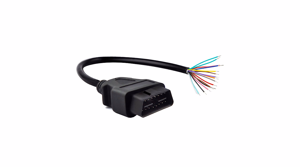 iKKEGOL OBD OBDII J1962 Male Connector to Open Plug Wire, OBD ...