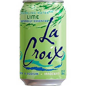 LaCroix Sparkling Water, Lime, 12 Fl Oz (pack of 8)