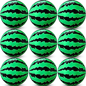 Lenwen 10 Pcs Pool Toys 14 Inch Large Inflatable Beach Ball with Inflator for Kids Adult Teen Summer Vacation Fun Swimming Pool Water Games Party Supplies