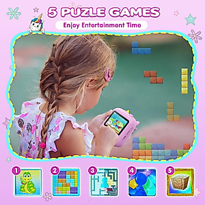 CAMCLID Kids Camera Instant Print, 12MP & 1080P Instant Camera for Kids with 32G Card & Print Paper, Selfie Digital Video for Toddler,Christmas Birthday Gifts for Girls Boy Age 3-12 (Purple)