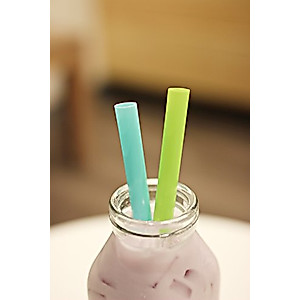 Karat C9060s 9" Boba Straws(10mm Diameter), Poly-Wrapped, Assorted Solid Colors (Case of 1600)