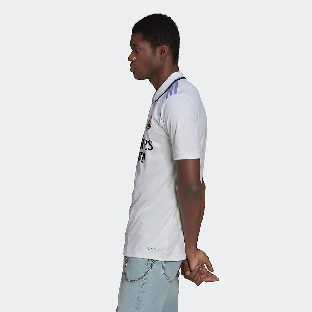 adidas Real Madrid 22/23 Home Jersey Men's, White, Size 2XL