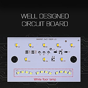 ACSUZ 2Pcs Side Marker Lights DC24V 20LED Car External Lights Squarde Warning Tail Light Auto Trailer Truck Lorry Lamps,Green