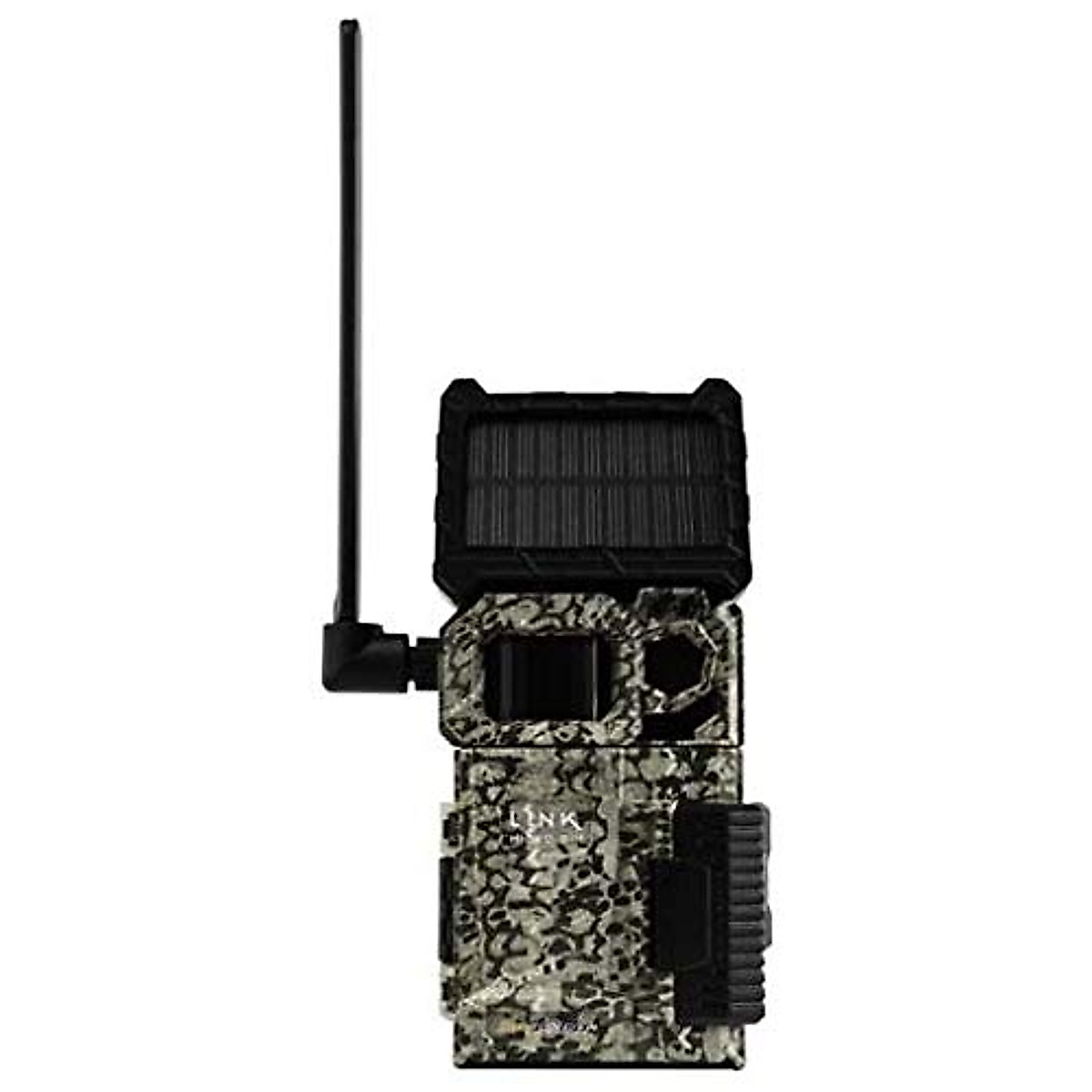 SPYPOINT Link-Micro-S-LTE Nationwide IR Rechargable Battery Solar Panel Cellular Trail Camera with SB-300s Lock Box and Python Cable (Trail Camera, Steel Box, Locking Cable)