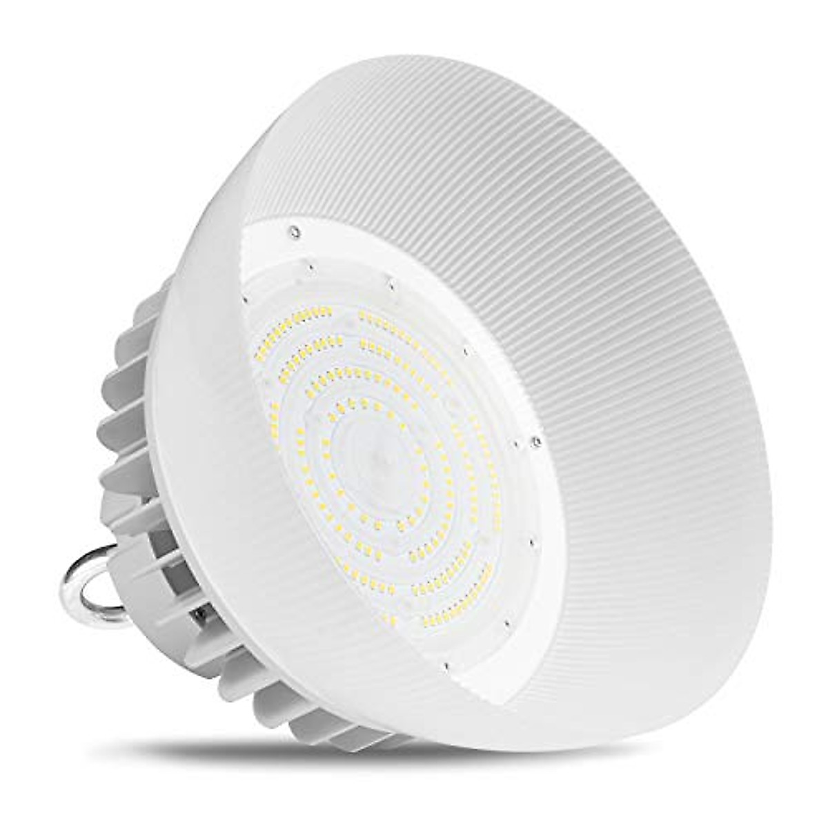 GRANDLUMEN 150W LED High Bay UFO Light, ETL Certified, 4000K Daylight, LED Warehouse Lighting with PC Reflector