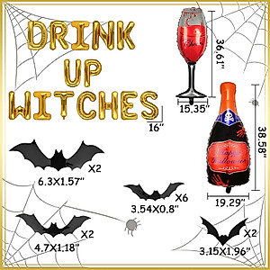 Cheers up Witches Balloons Cheers Drink Witches Party Decoration Cheers up Witches Banner Cheers Witches Sign