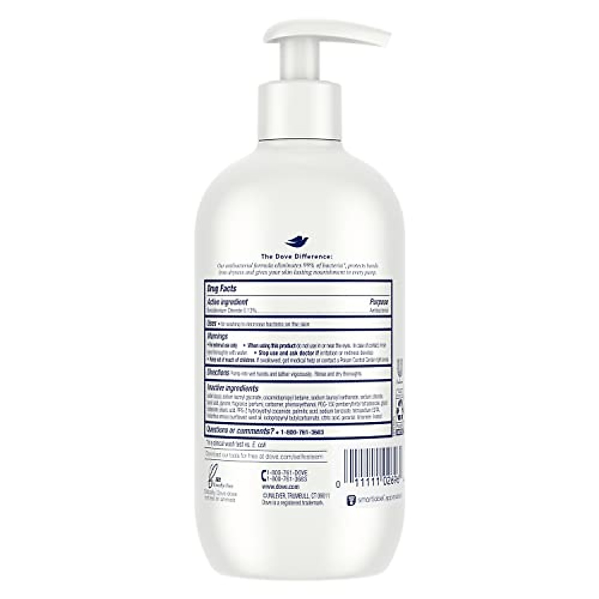 Dove Hand Wash For All Skin Types Protects from Skin Dryness 13.5 oz 4 Count