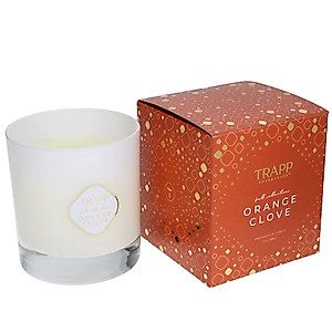 Trapp No. 57 - Orange Clove - 7 oz. Signature Candle - Aromatic Home Fragrance with Seasonal Scent of Juicy Orange, Cinnamon, & Freshly Ground Clove Notes - Petrolatum Wax