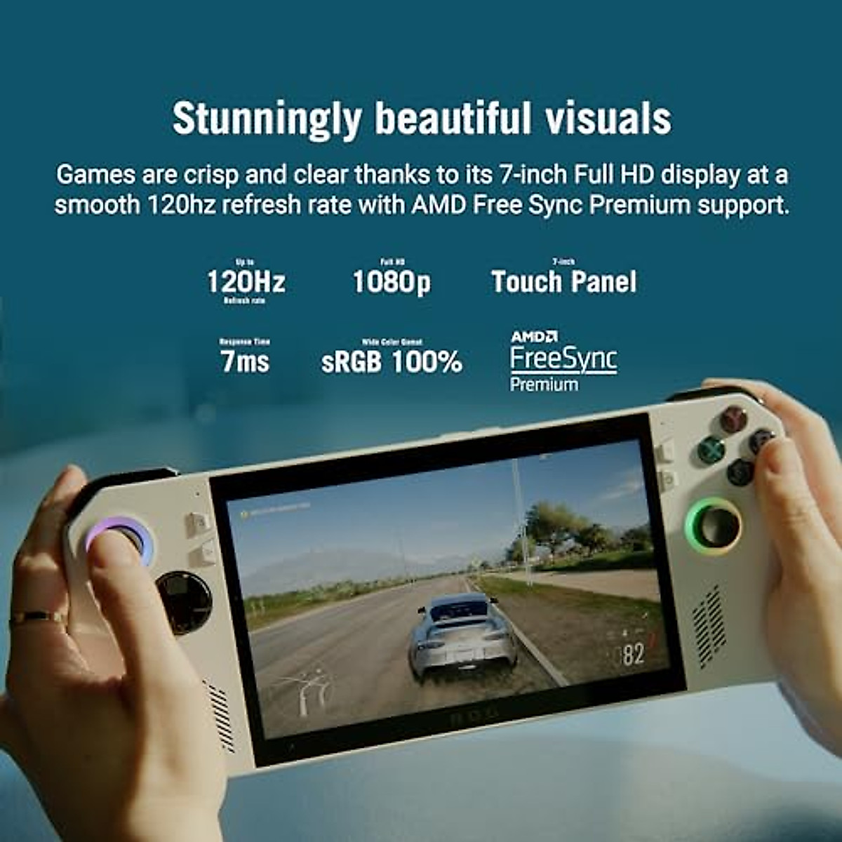 ASUS ROG Ally 7" 120Hz Gaming Handheld - AMD Z1 Extreme Processor - 512GB - White - PRE ORDER!