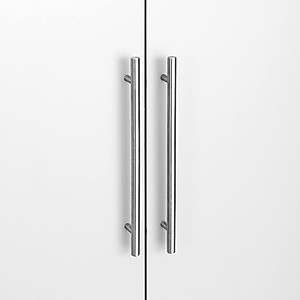 Prepac HangUps Work Storage Cabinet Set R-3pc, 75 in. W x 72 in. H x 16 in. D, White, 47 Cubic Feet