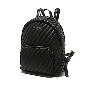Michael Kors Erin Medium Quilted Women's Backpack (Black / Gold)