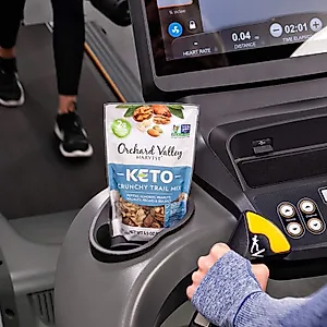 Orchard Valley Harvest Keto Crunchy Trail Mix, 5.5 Ounces (Pack of 6), Pepitas, Almonds, Peanuts, Walnuts, and Pecans, Low Carbs, Non-GMO, No Artificial Ingredients