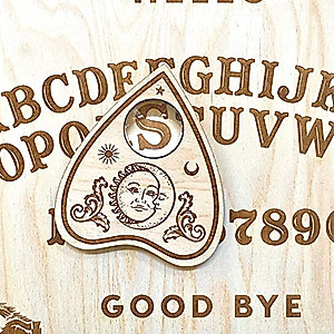 LARGE Classic Design - Wooden Spirit Board - Talking Board - Spirit board - LARGE SIZE 18 x 11.4'' HANDMADE Wooden Premium quality board and planchette