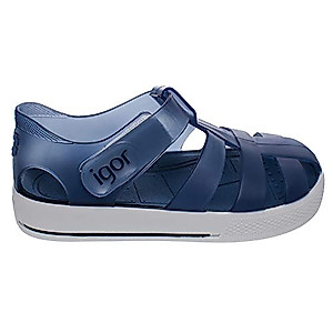 S10171.063 Igor Boys' Star Sandal, Navy, 27 EU(9.5 M US Toddler)