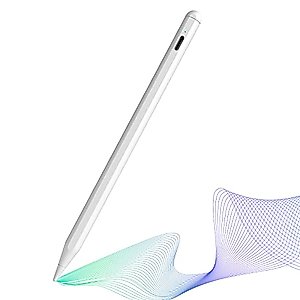 Pencil Stylus for iPad 10th Generation，Palm Rejection Stylus Pen Compatible with iPad Pro 11 inch/iPad Pro 12.9 inch 5th 6th Gen/iPad 10th 9th 8th Gen/iPad Mini 6th Gen/iPad Air 5th Gen (White)