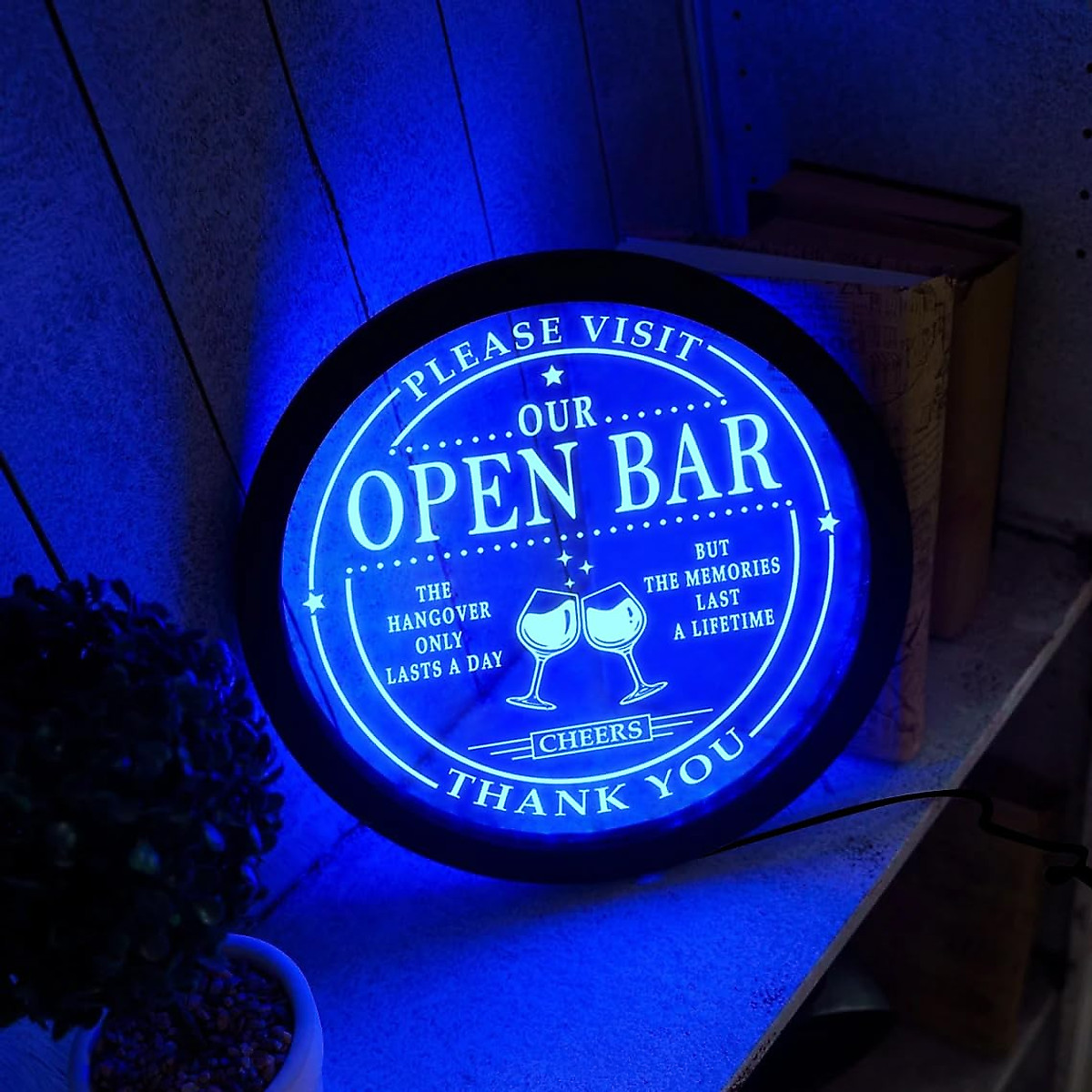 Bar Open Neon Sign, Open Sign For Bar, Neon Open Signs For Bar, Neon Bar Signs, Bar Store Logo Sign, Open Neon Sign, Business Neon Sign