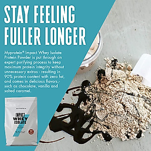 Myprotein® - Impact Whey Isolate - Whey Protein Powder - Naturally Flavored Drink Mix - Daily Protein Intake for Superior Performance - Chocolate (5.5 lbs, Pack of 1)