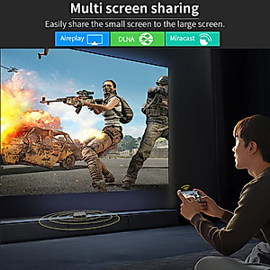 Android TV Box, T95MAX Android Box 2GB RAM 16GB ROM, Quad Core Android 12.0 Box with Wireless Keyboard Support 2.4G/5.0GHz Dual WiFi 100M Ethernet Ultra HD 6K TV Box