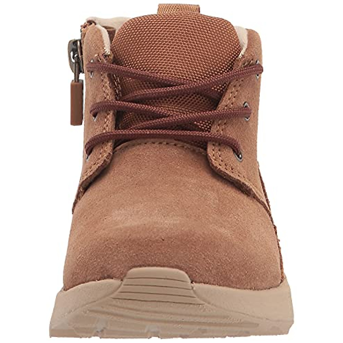 UGG K Canoe III Weather Sneaker, Chestnut Suede, 5 US Unisex Big Kid