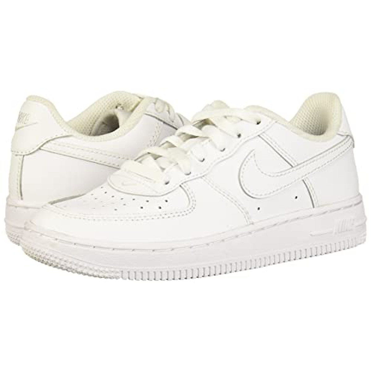 Nike Boy's Air Force 1 Mid LE (Big Kid) White/White 7 Big Kid M