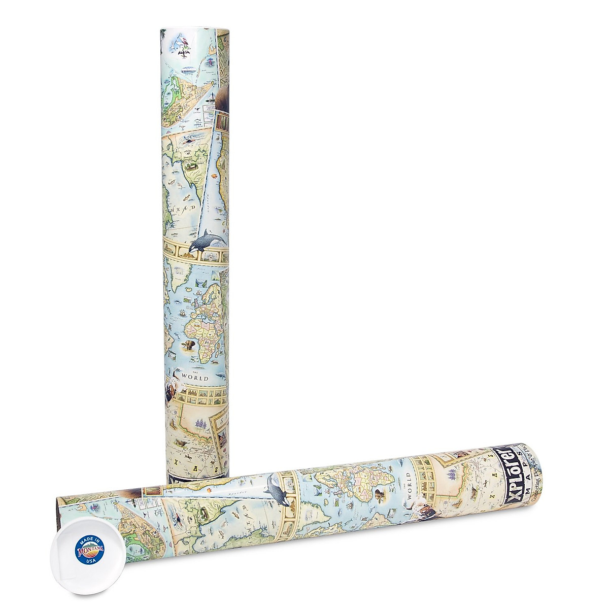 Sanibel & Captiva Islands Hand-Drawn Map – 24x18 Vintage-Style Lithographic Print – Made in USA