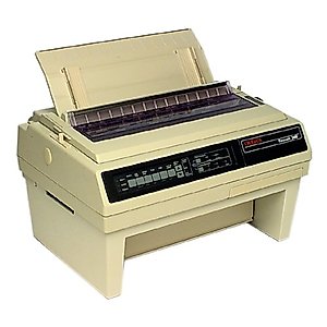 Oki Pace Mark 3410 Dot Matrix Printer, 9-pin, 550 CPS, 28 KB, Parallel, Serial, 120V (61800801)